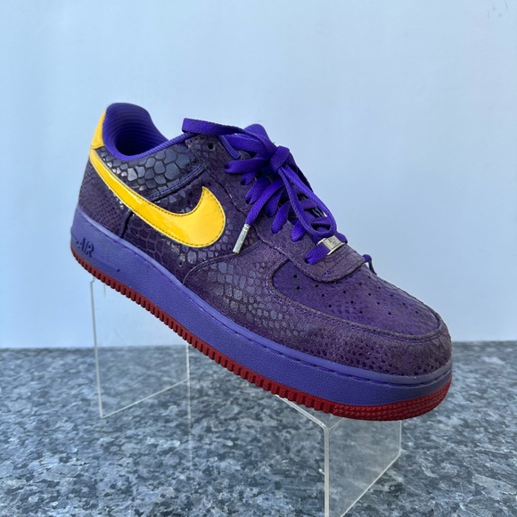 Nike | Shoes | Nike Air Force Low Premium Eddie Cruz Size 12 Snake Skin ...